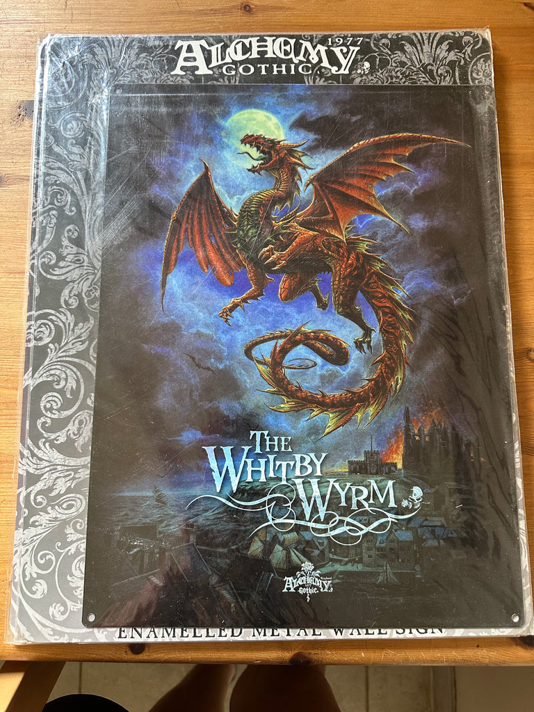 Enamel Sign The Whitby Wyrm | Gifteasy Online